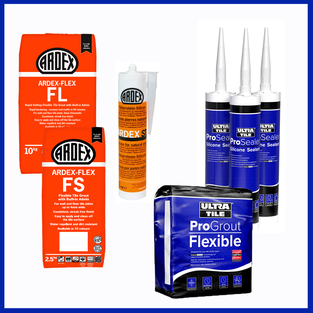 Grouts & Silicone Sealents - Abbey Tile Supplies